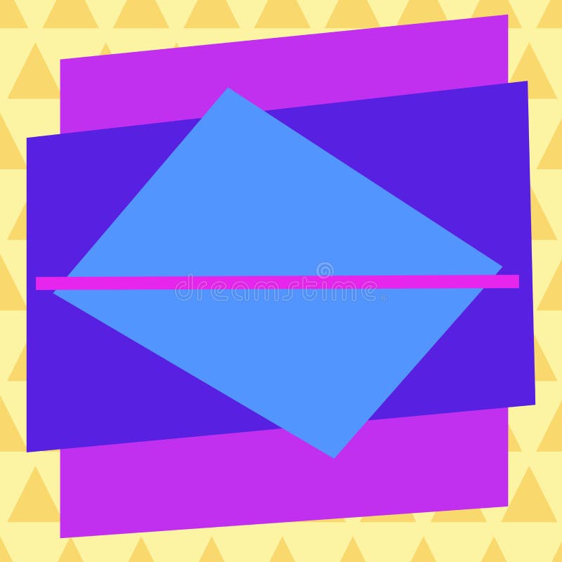 Asymmetrical Unequal Shaped Form Format of Colourful Thing Object ...