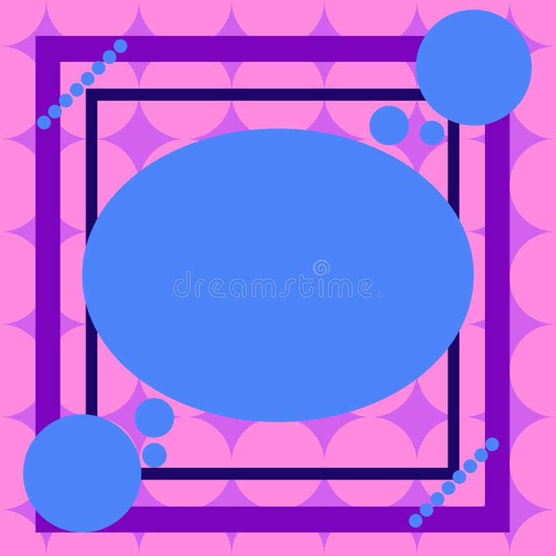 Asymmetrical Unequal Shaped Form Format of Colourful Thing Object ...