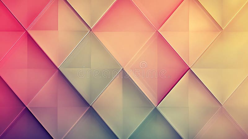 Asymmetrically Arranged Minimalist Triangle Patterns Create a Geometric ...