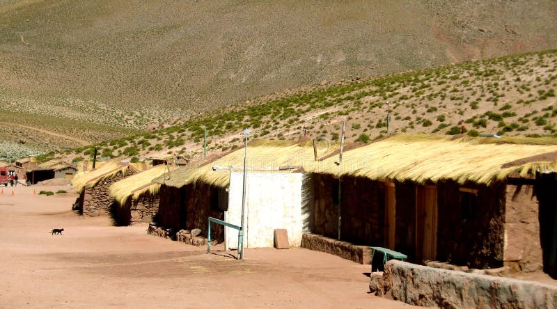 Machuca Village - Atacama Desert - Chile Stock Image - Image of chile ...