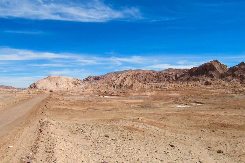 Desert Flat Mountain at Sunset Stock Image - Image of beautiful, flat ...