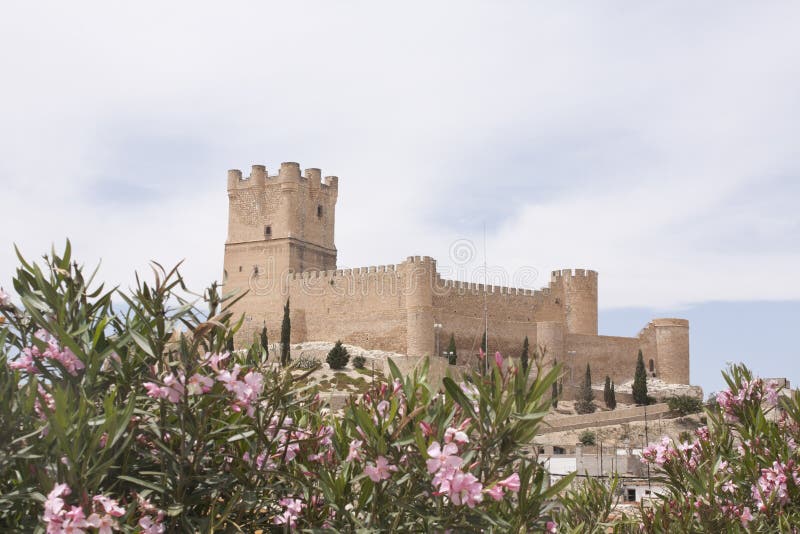 Atalaya Castle stock image. Image of stonework, wall - 20009551