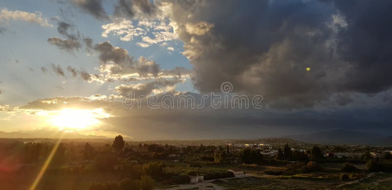 Atardecer, Amanecer, Sol, Alba, Cielo, Nube Stock Image - Image of ...