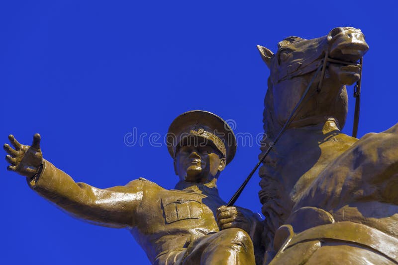 Ataturk Statue Panaroma in Kars Stock Image - Image of street, peace ...