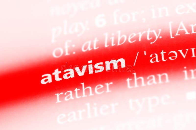 Atavism stock photo. Image of text, paper, info, printed - 114412248
