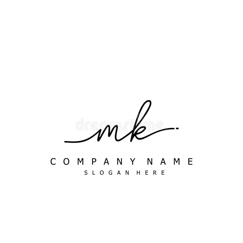 Mk Signature Stock Illustrations – 239 Mk Signature Stock Illustrations ...