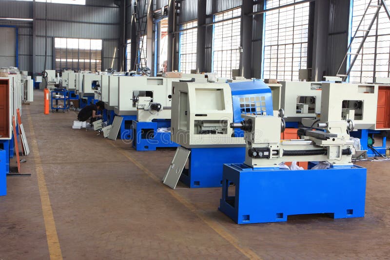 Atelier De Produit D'usine De Machine-outil Image stock - Image du ...