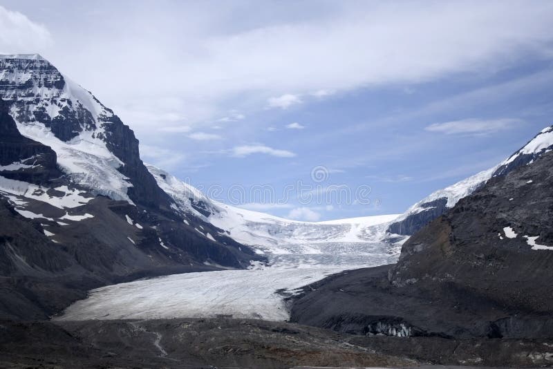 Athabasca Glacier stock image. Image of athabasca, alberta - 17971583
