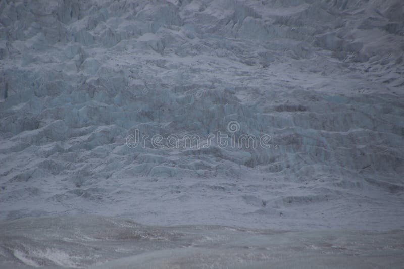 Athabasca Glacier - Jasper National Park Stock Image - Image of wind ...