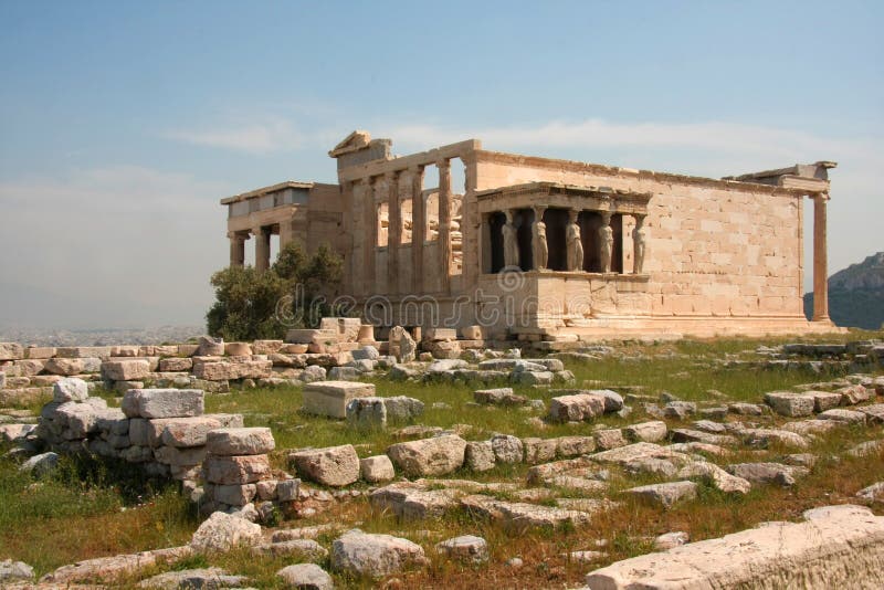 Athena antiguo imagen de archivo. Imagen de sitio, encadenamientos ...