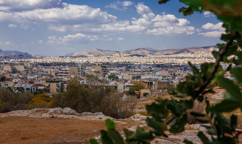 Athena city. editorial photo. Image of center, people - 78037351