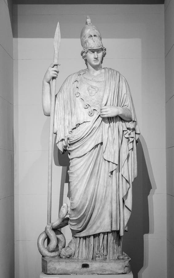 Athena De Oude Griekse Godin Stock Foto - Image of oostenrijk, godin ...