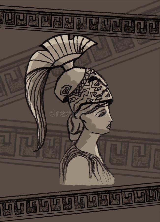Athena Tattoo Stock Illustrations – 164 Athena Tattoo Stock ...