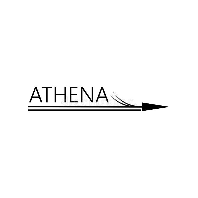 Athena icon logo vector stock illustration. Illustration of athena ...