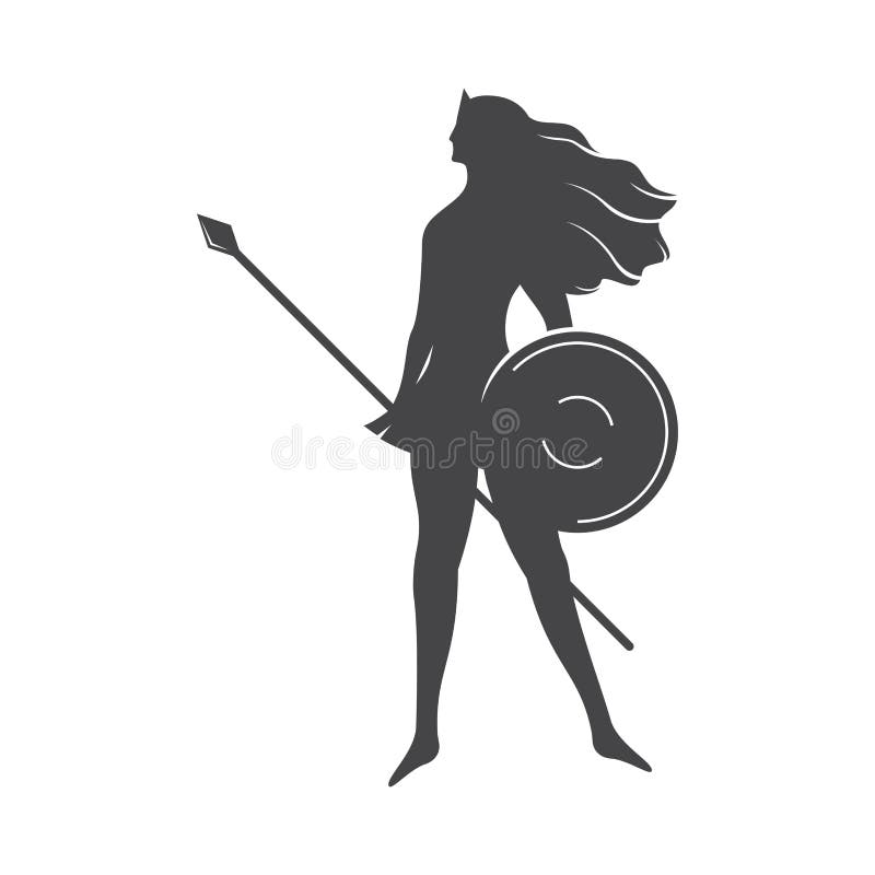 Athena logo vector stock vector. Illustration of icon - 252803598