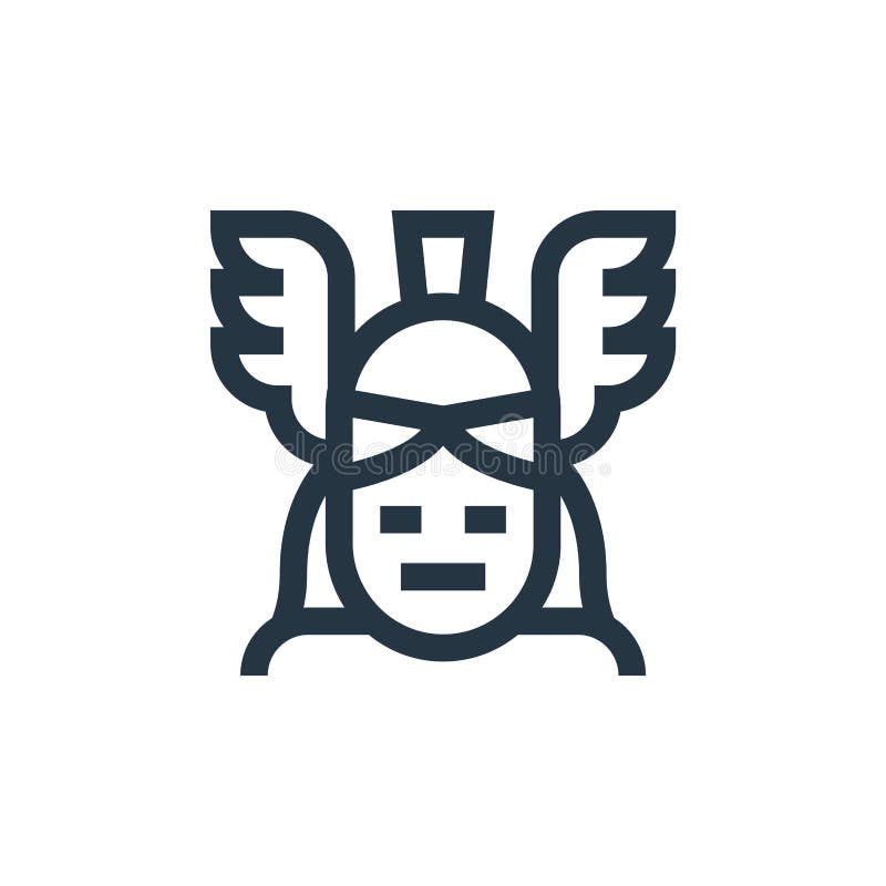 Athena Vector. Cartoon. Isolated Art on White Background. Flat Stock ...