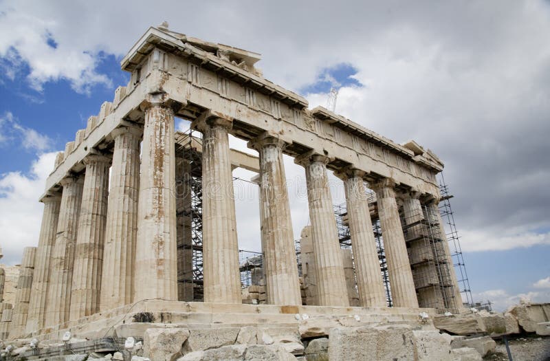 Athens stock image. Image of architecture, columns, marble - 16791129