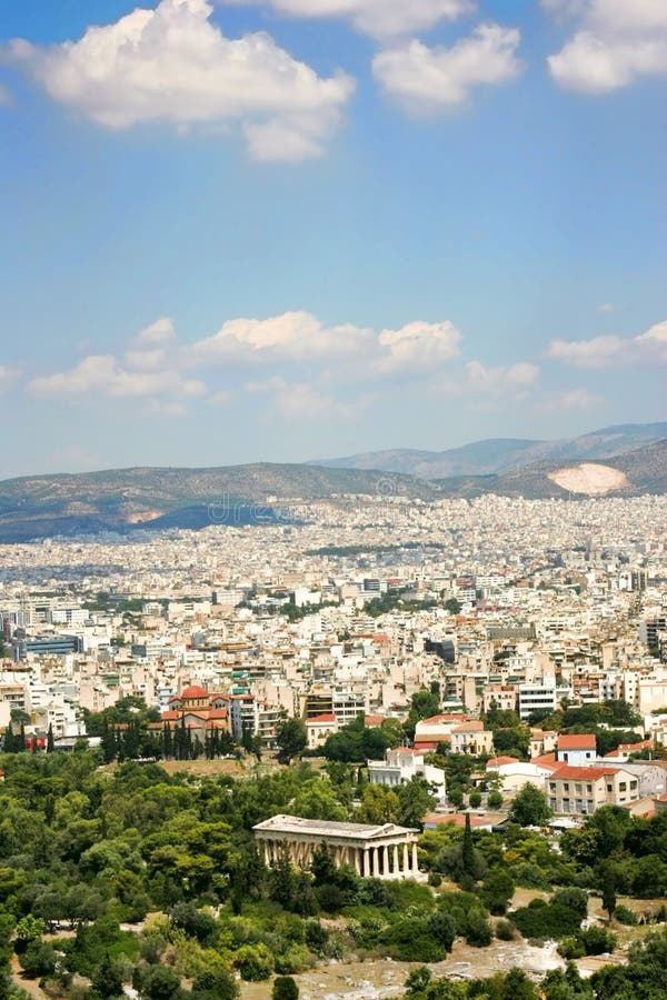 Athens stock image. Image of mountains, athens, greek - 21367639