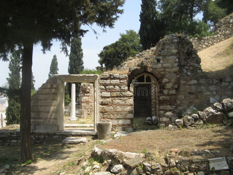 Athens Acropolis stock image. Image of greek, christian - 36135963