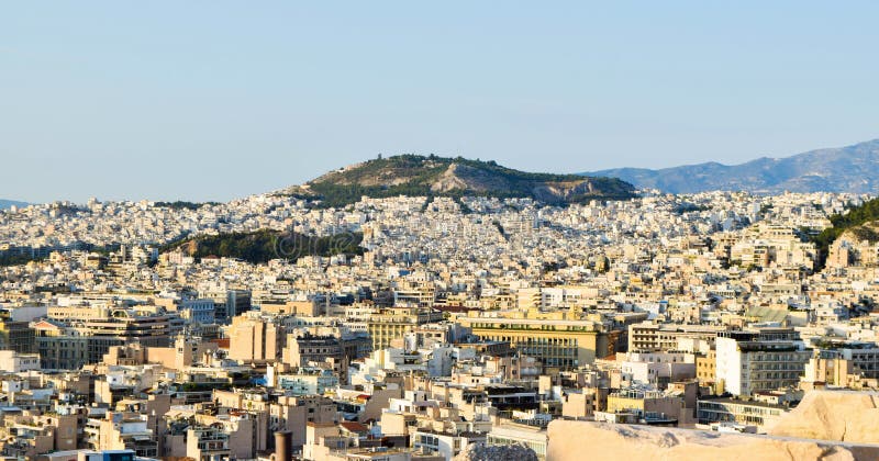Cityscape of Athens Town in Greece Editorial Photo - Image of european ...