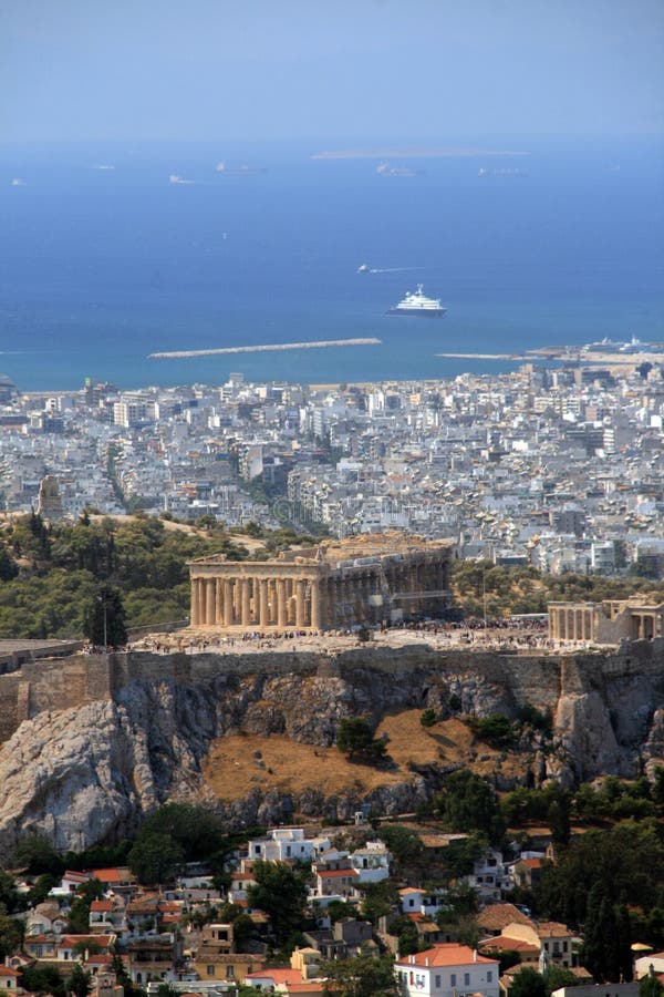 Athens, Greece stock photo. Image of restoration, background - 5389718