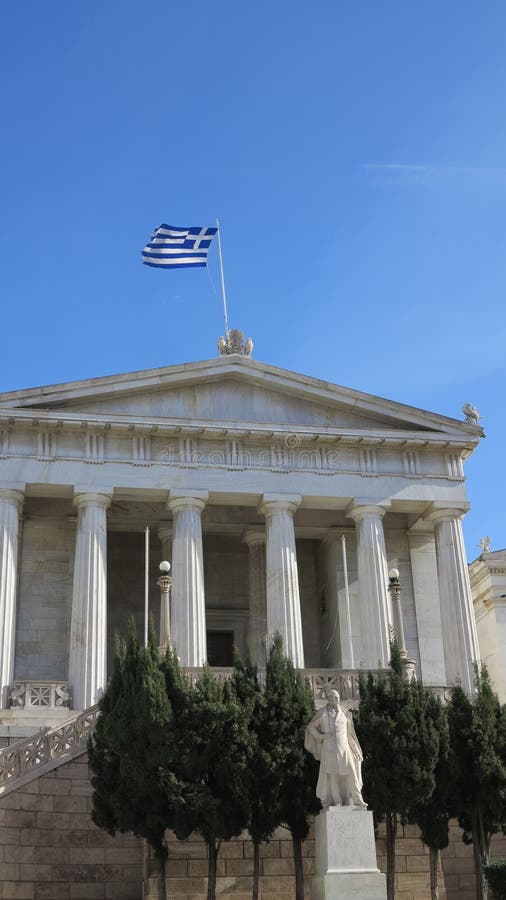 Athens, greece stock photo. Image of classic, library - 30716104