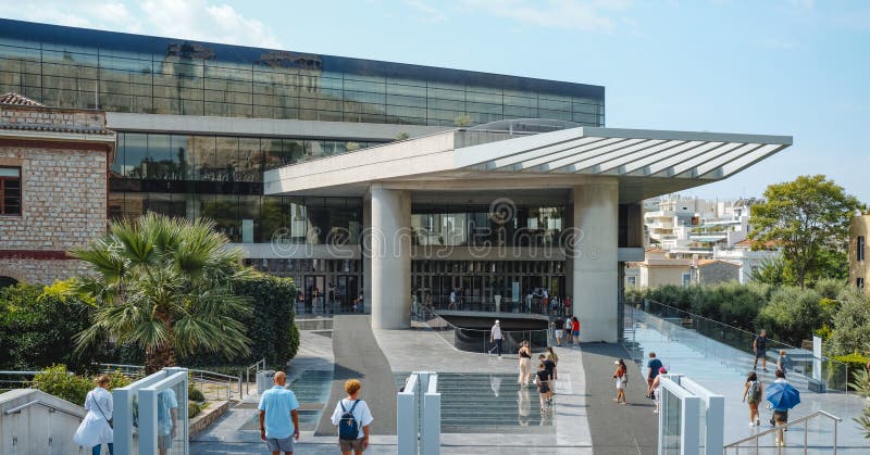 Acropolis Museum in Athens, Greece Editorial Photography - Image of ...