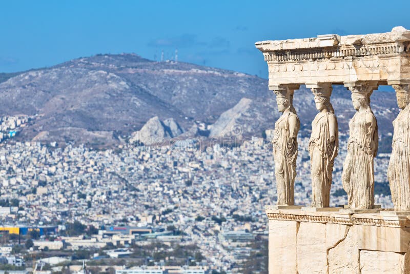 Athens in Greece stock image. Image of greek, scenic - 171377479