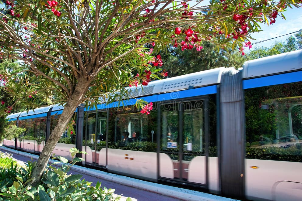 The Modern Tram Network of Athens, Athens, Greece. 5-12-2021 Editorial ...