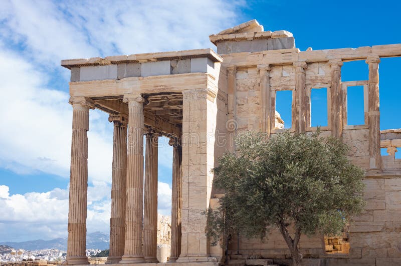 Athens and Its Historical Monuments Stock Image - Image of europe ...
