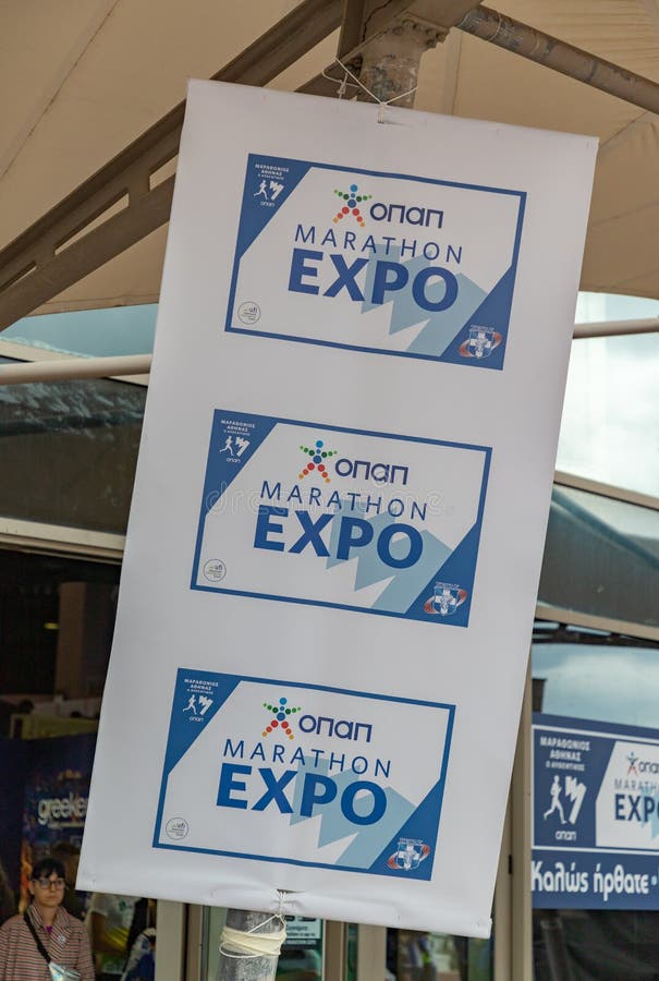 Athens Marathon - the Authentic 2022 - Running Marathon Expo Editorial ...