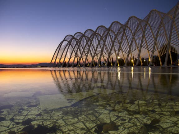 Athens olympic center editorial photo. Image of modern - 39099496