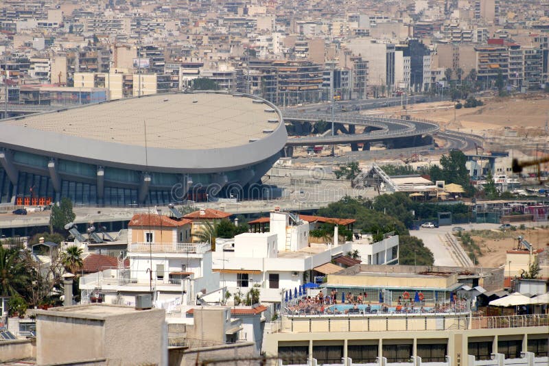 Athens swimming pool stock image. Image of friendship - 2123937