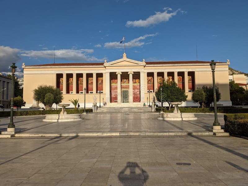 The University of Athens stock photo. Image of classic - 27370838