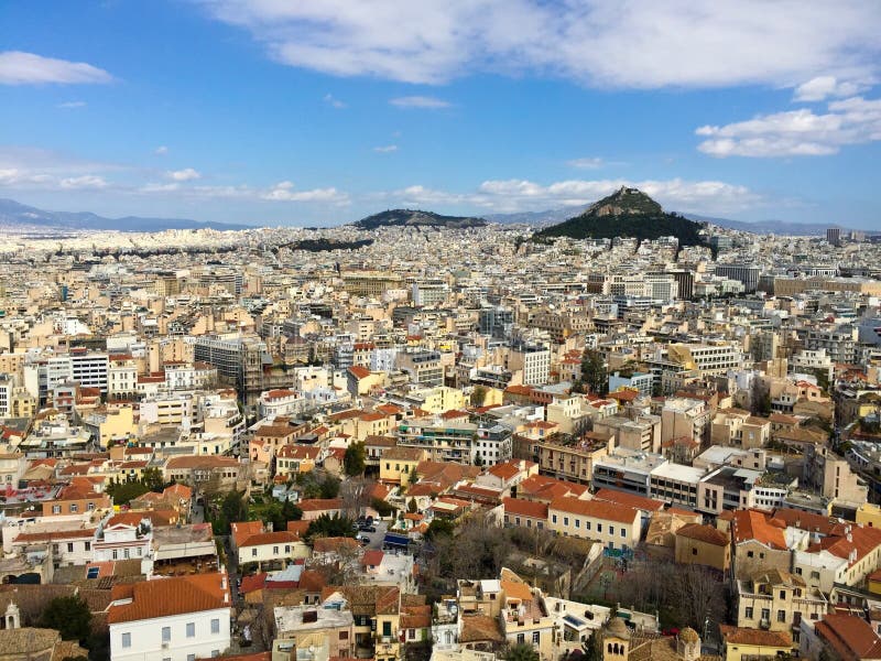 Athens stock photo. Image of city, panorama, view, greece - 51783272
