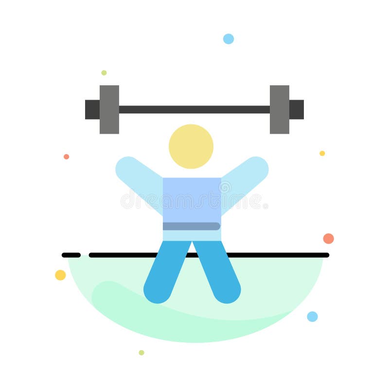 Athlete, Athletics, Avatar, Fitness, Gym Abstract Flat Color Icon ... Athlete, Athletics, Avatar, Fitness, Gym Abstract Flat Color Icon ...