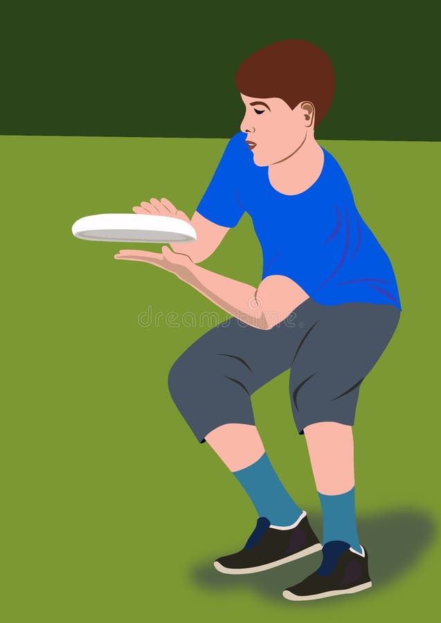 Flying Frisbee Stock Illustrations – 539 Flying Frisbee Stock ...