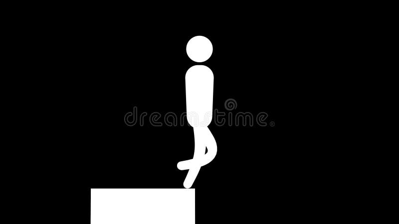 Athlete Figure Jumping Over Hurdles Animation, Hurdle Race, Loop, with ...