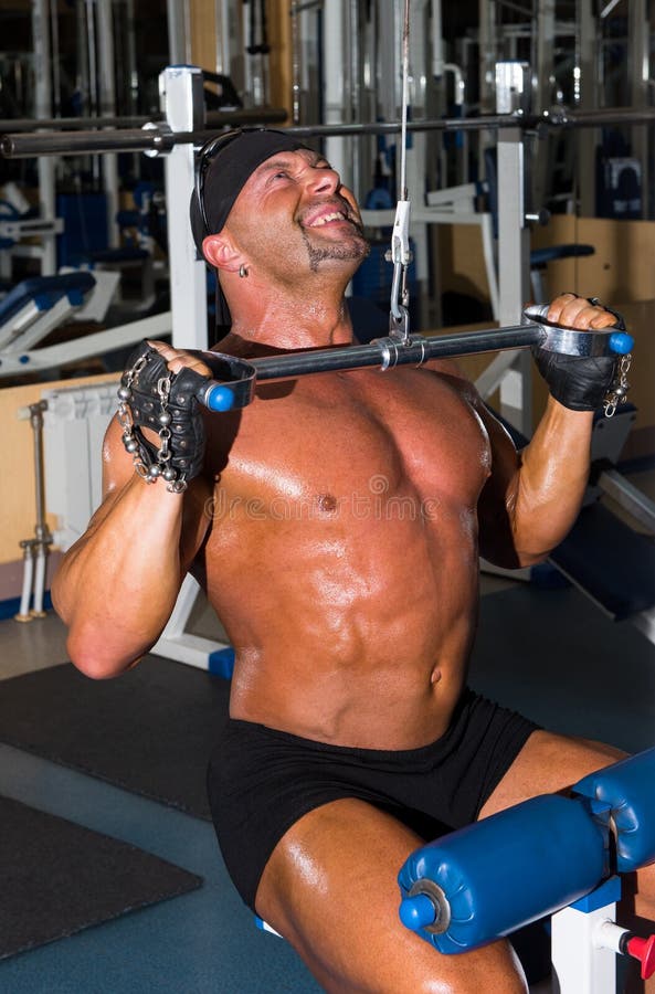 Athlete Handsome Bodybuilder Stock Image - Image of people, lifestyle ...