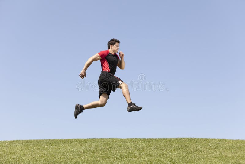 Athlete male running stock photo. Image of legs, athlete - 33479092