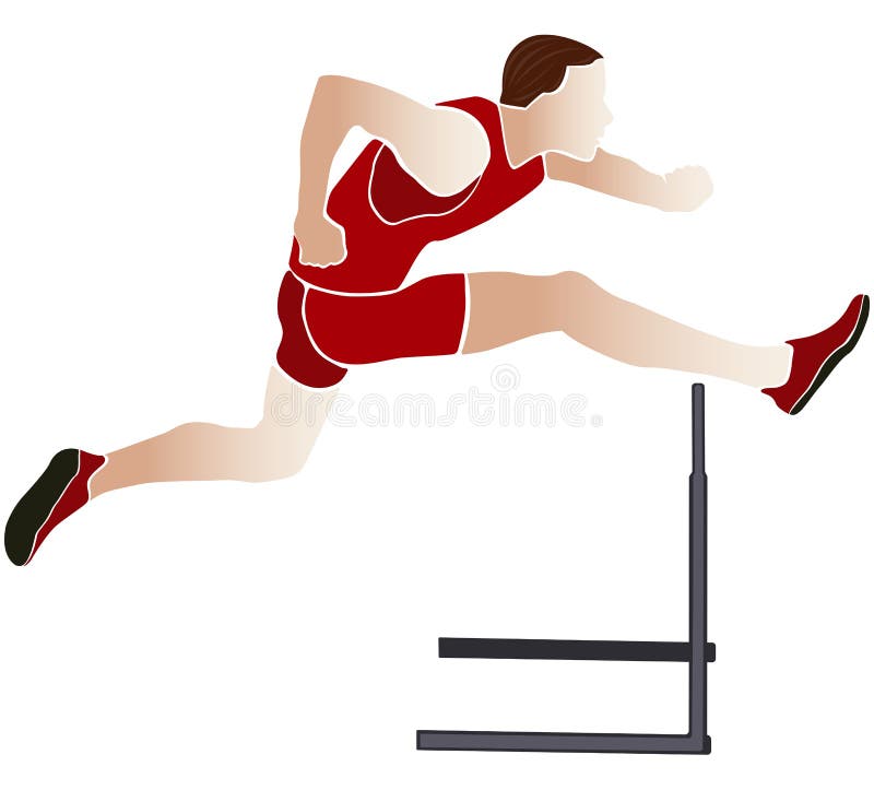 Hurdles Track Stock Illustrations – 307 Hurdles Track Stock ...