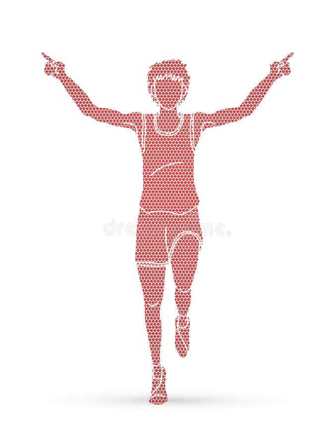 Athlete Runner, Start Running, Jogging , Sprinter Graphic Vector Stock ...