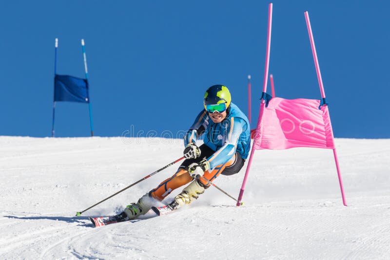 Special slalom competition editorial image. Image of adrenaline - 173856630