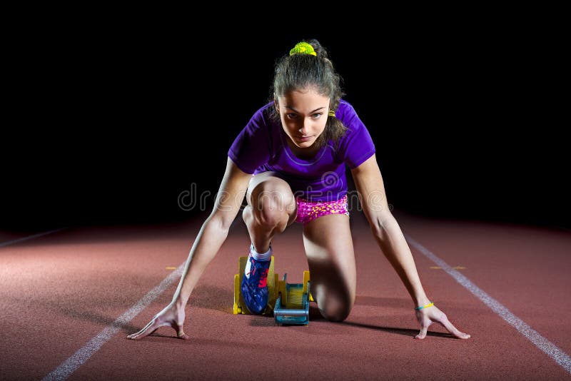 High Jump Woman Athlete editorial stock photo. Image of fitness - 33319363