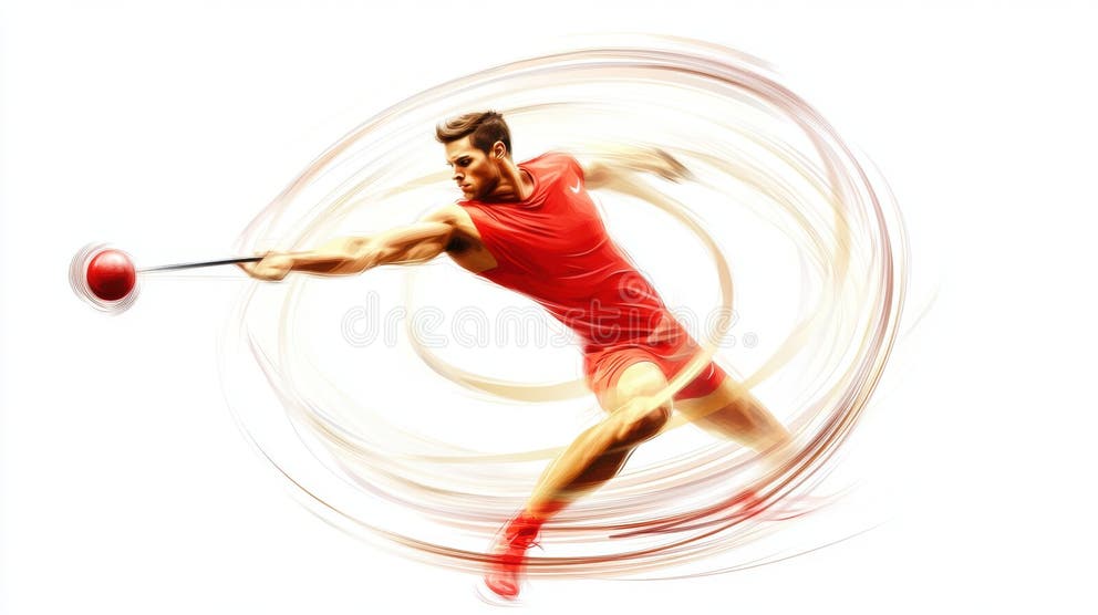 Hammer Throwing Stock Illustrations – 534 Hammer Throwing Stock ...