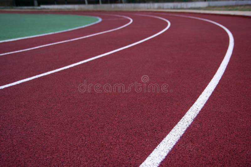 Athlete Track or Running with Nice Scenic Stock Photo - Image of health ...