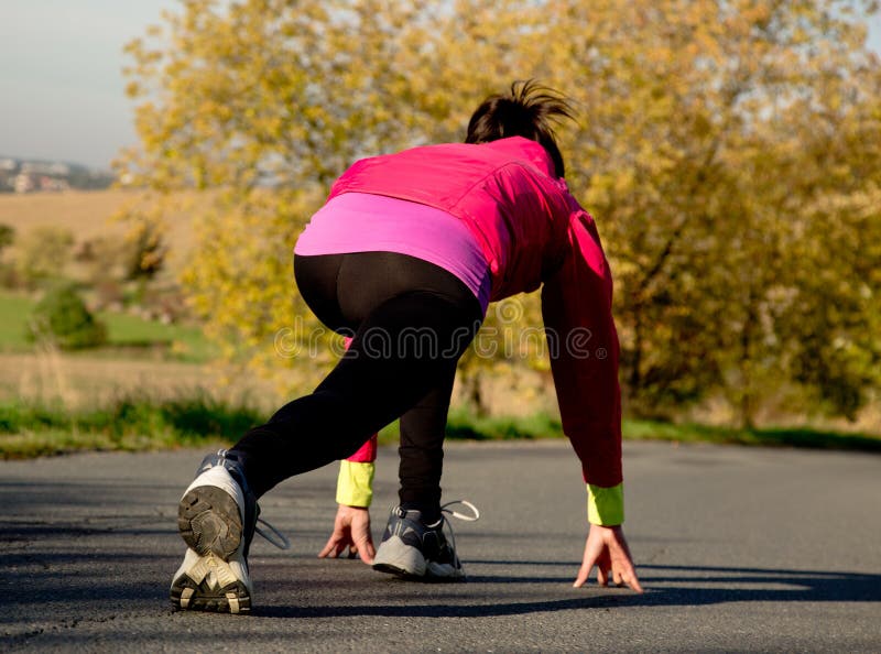 Athlete woman running stock photo. Image of athlete, endurance - 34254810
