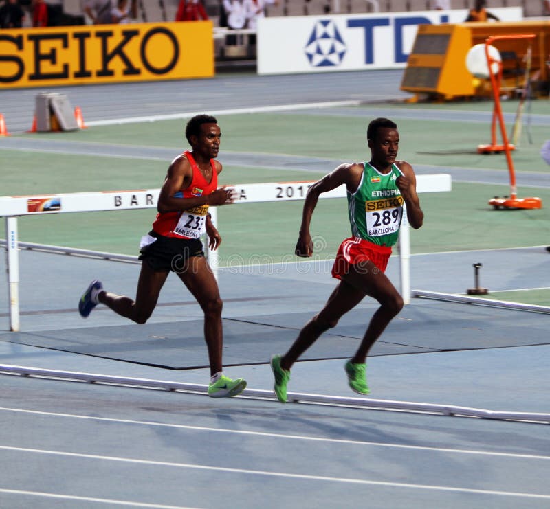 Athletes in the 5000 Meters on the 2012 IAAF World Editorial ...