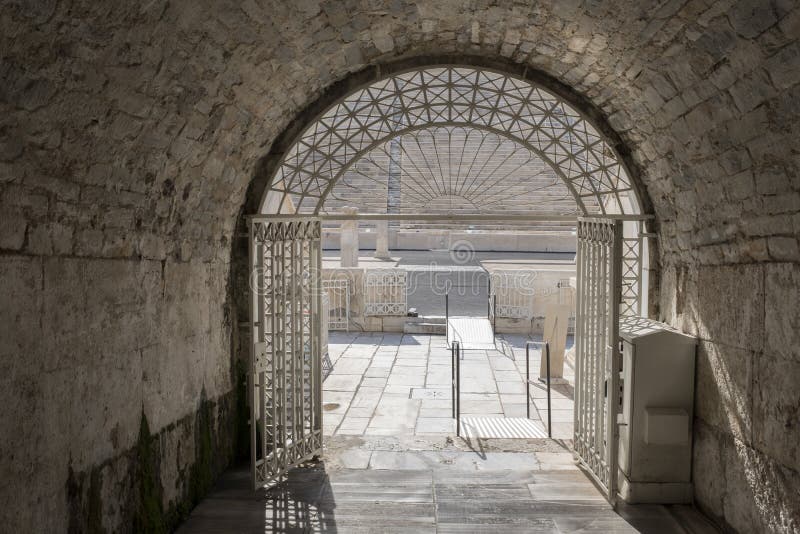 The Opening of the Underground Passage in the Ancient Panathenaic ...