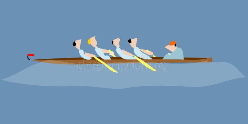 Rowing Shell Clipart Free